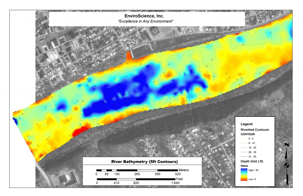 Example_Bathymetry - EnviroScience : EnviroScience