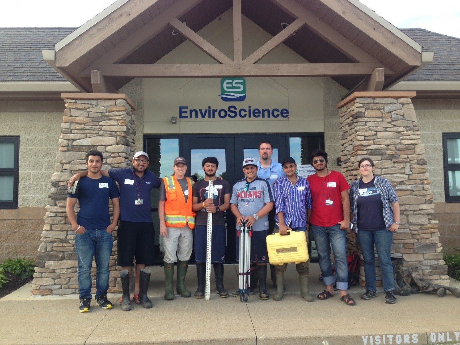 Pakistani Students Visit EnviroScience to Learn Stream Morphology ...