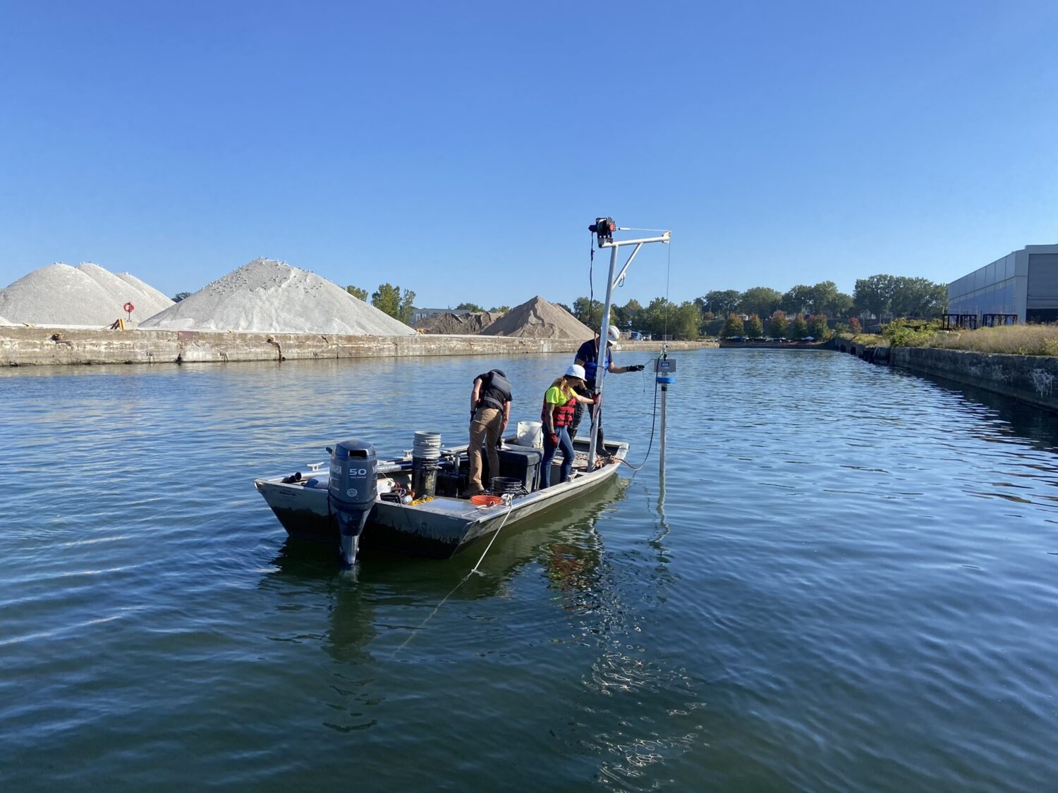 Vibracore Sediment Sampling - EnviroScience : EnviroScience