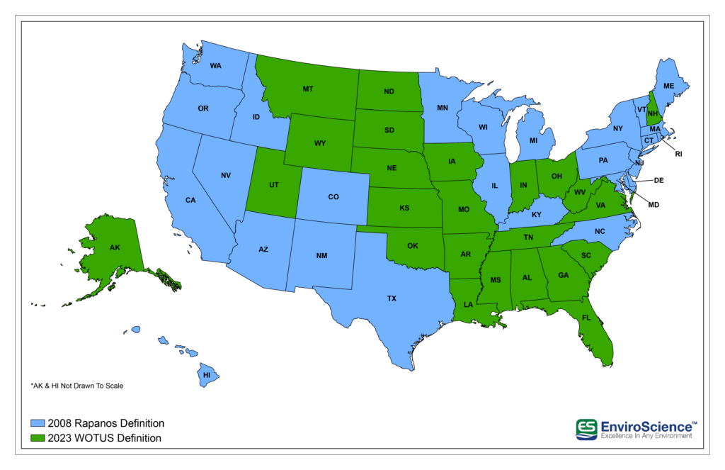 Waters of the U.S. (WOTUS) Update | EnviroScience : EnviroScience